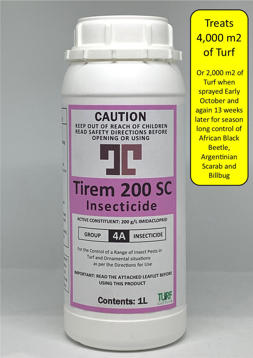 Tirem 200 SC Insecticide 1L – Turf Culture